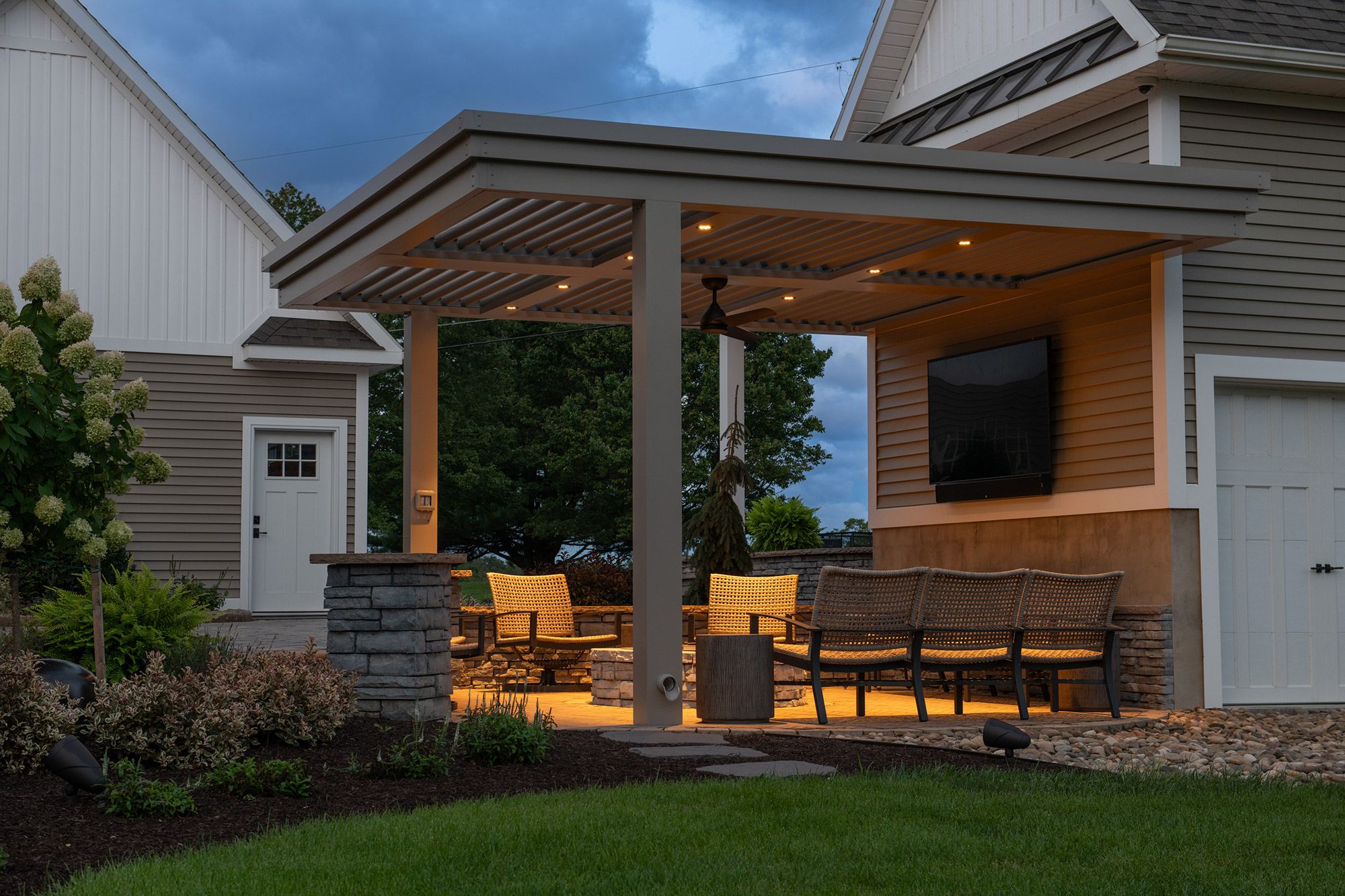 Louvered Pergolas by StruXure - Open Air Structures - Serving Central PA